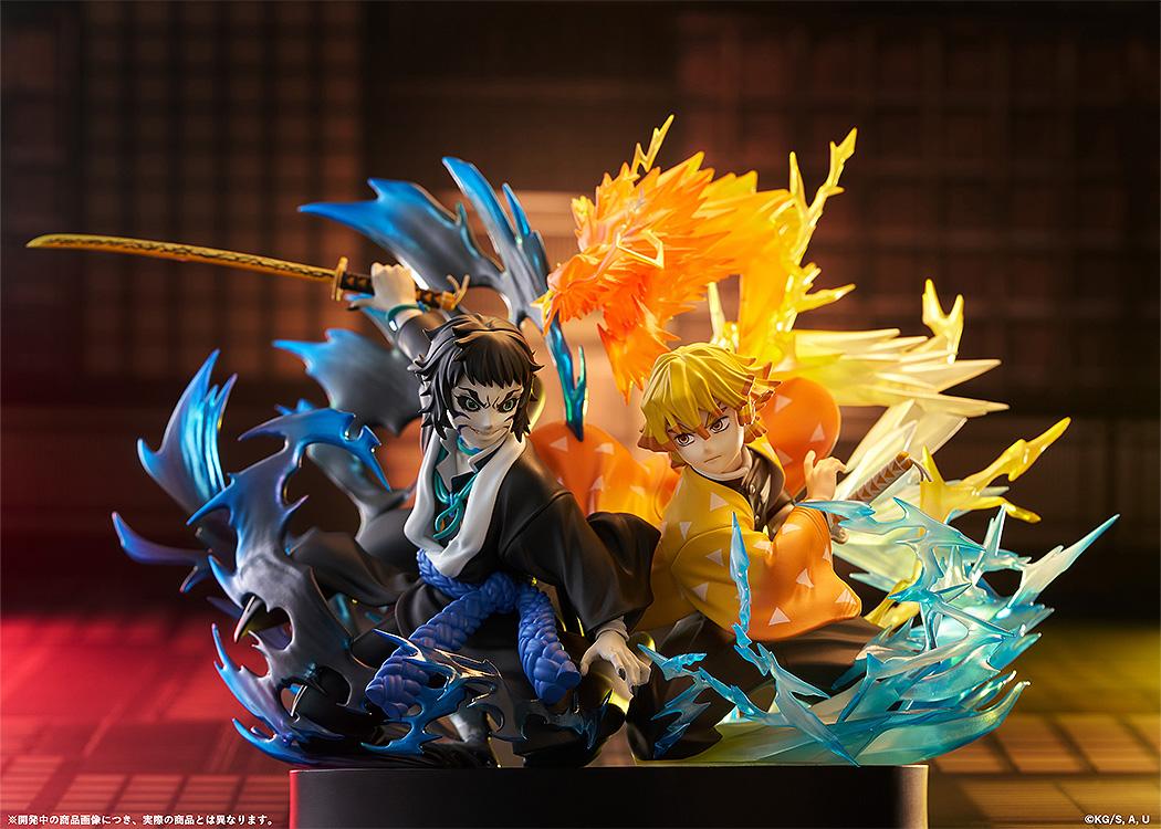Demon Slayer: Kimetsu no Yaiba Zenitsu Agatsuma & Kaigaku Non-Scale Fi ...