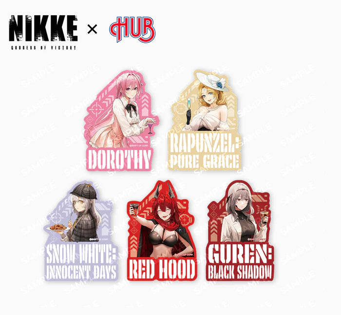 Goddess of Victory: Nikke x British Pub HUB Trading Stickers (5 types ...