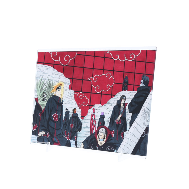 NARUTO Full Color Art Board Foil Acrylic Art Akatsuki (JCS Exclusive ...